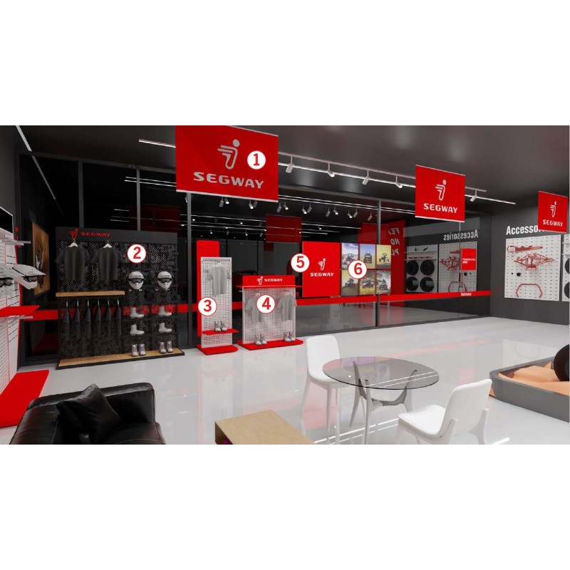 Segway Black Display Rack - AM1R32025001